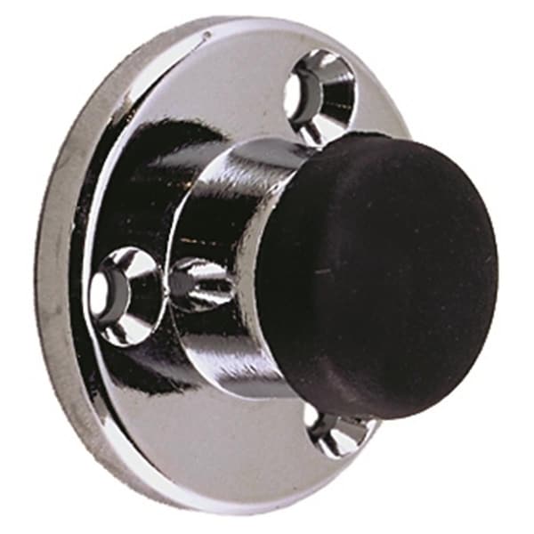 Perko 1177DP0CHR Marine Door Stop with Rubber Bumper 3004.4571 | Zoro