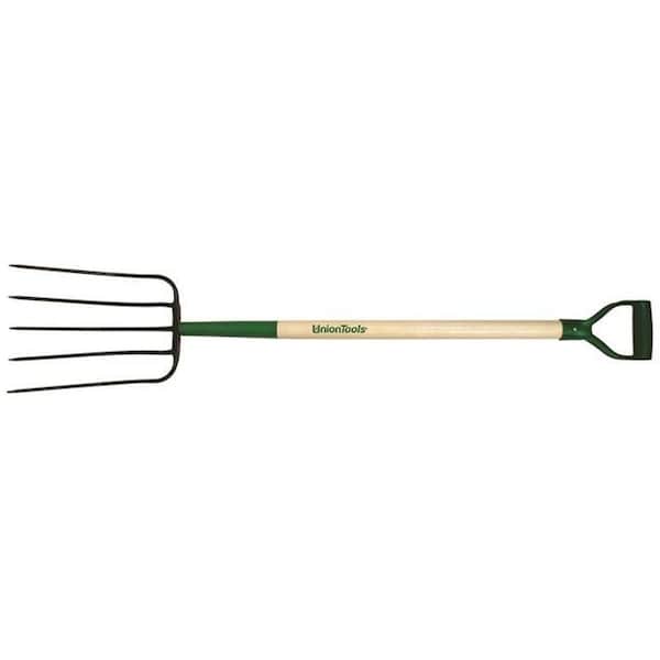 Ames 6521280 Tough Duty Compost Fork; 36 in. North American Ash D-Grip ...