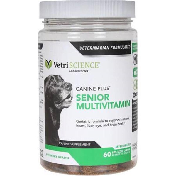 Vetriscience Chew K9 Plus Senior for Dog 60 Count 75401191 | Zoro