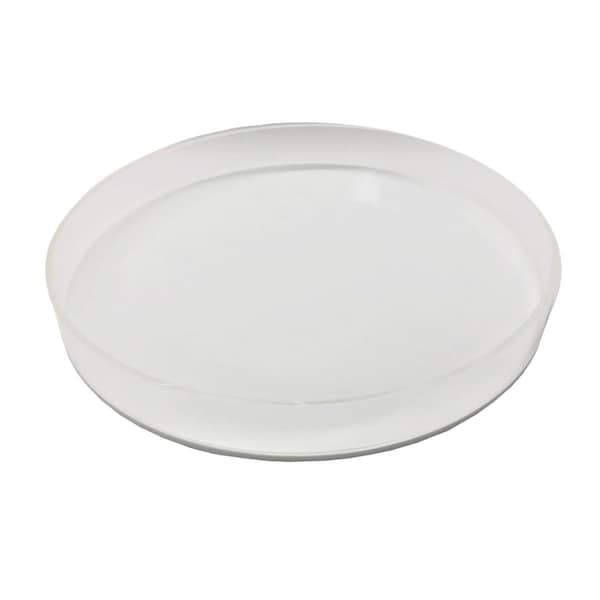 Trascocina Neon Blue Round Lucite Tray TR2642940 | Zoro