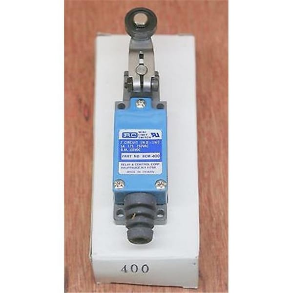 Relay And Control Standard Roller Lever Mini Limit Switch RCM-400 | Zoro