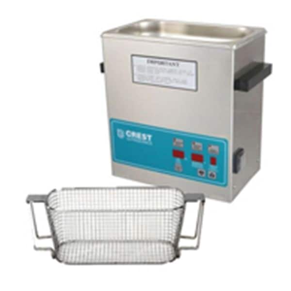 Crest Ultrasonic Cleaner With Power Control - Mesh Basket 0360PD045-1 ...