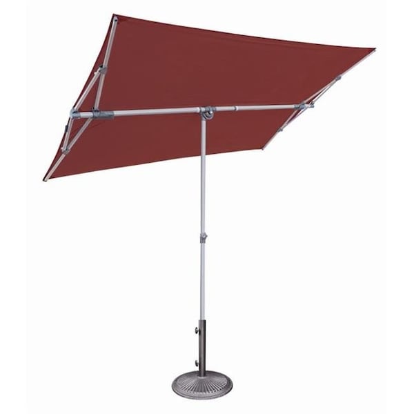 Capri SSBU-5X7RT5T-P083 4.95 x 6.93 ft. Rectangle Balcony Umbrella in ...
