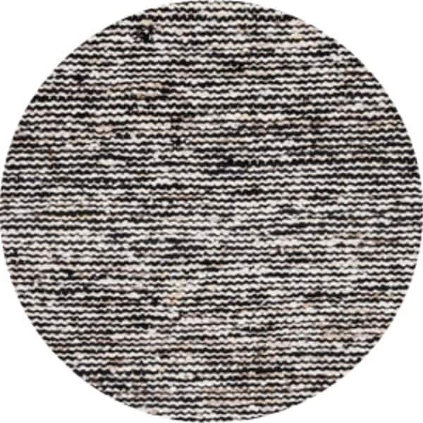 Safavieh 6 x 6 ft. Natura Flat Weave Round Rug; Black & Ivory NAT350Z ...