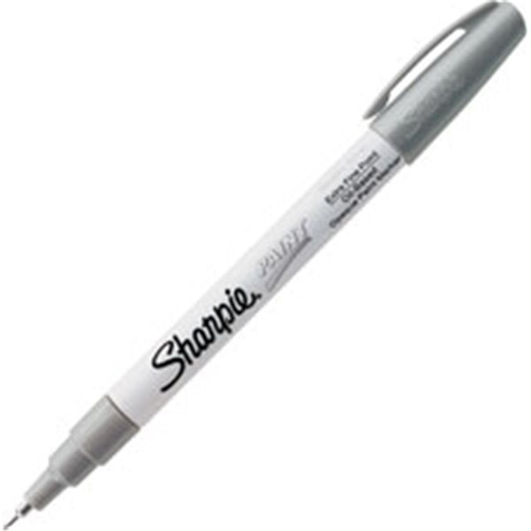 Sanford Sharpie Extra Fine Oil-Based Paint Markers - Silver SA465454 | Zoro