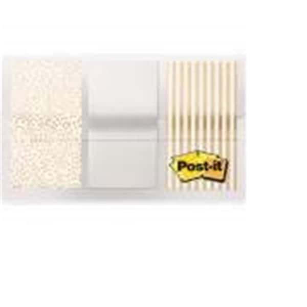 3M Sticky note Metallic Color FlagsMetallic 30 Sheets MMM682METAL | Zoro