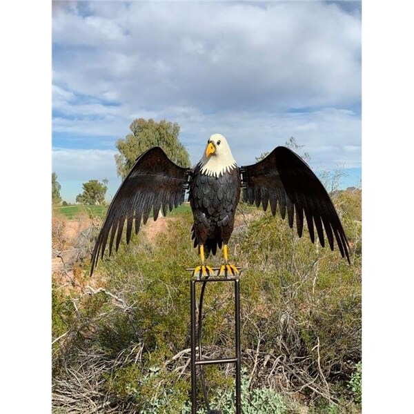 Esschert Design Esschert Design ZYCT822 Spring Mounted Metal Eagle ...