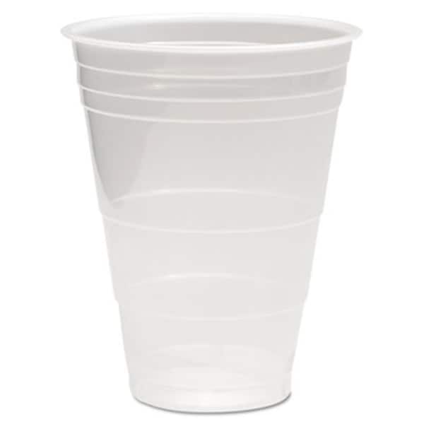 Boardwalk BWK 16 oz Plastic Cold Cups - Translucent, 50 Per Pack ...