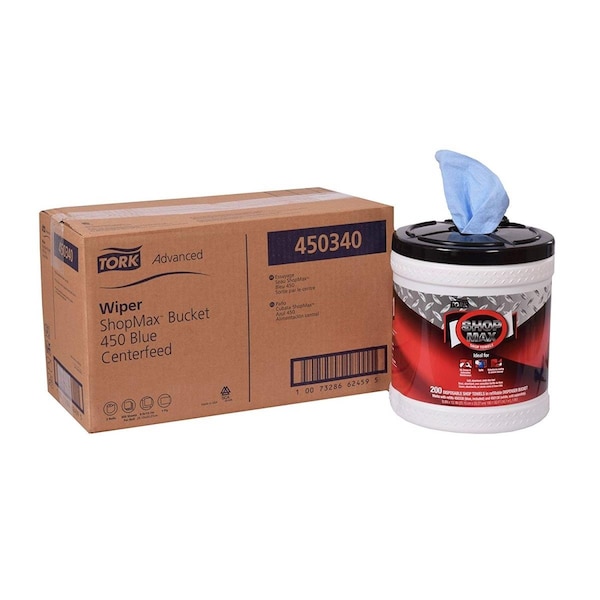 Essity TRK Wiper Centerfeed Dry Wipe Bucket 450340 | Zoro