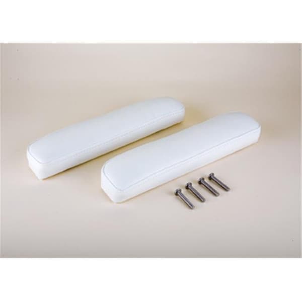Stentensgolf AR000W Cushion Arm Rest Rear; White Pair AR000W | Zoro
