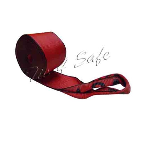 Tie 4 Safe 4 in. x 30 ft. Winch Straps with Loop End - Red, 10 Piece ...
