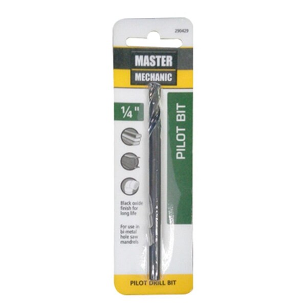 Swivel 0.25 x 3.25 in. Master Mechanic Bi-Metal Pilot Drill Bit ...