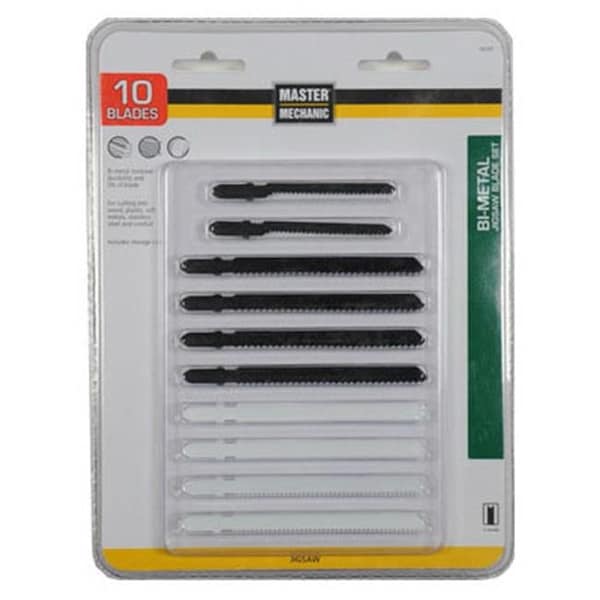 Disston 160381 Master Mechanic Jigsaw Blade Set - 10 Piece 160381 | Zoro