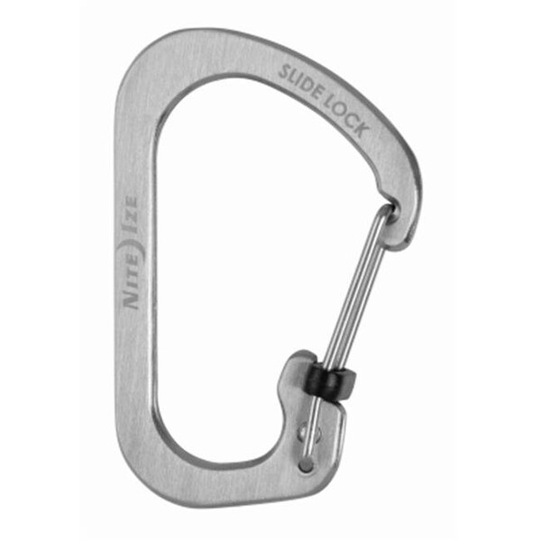 Nite Ize Nite Ize 214955 No.3 Slide Lock Carabiner - Stainless Steel ...