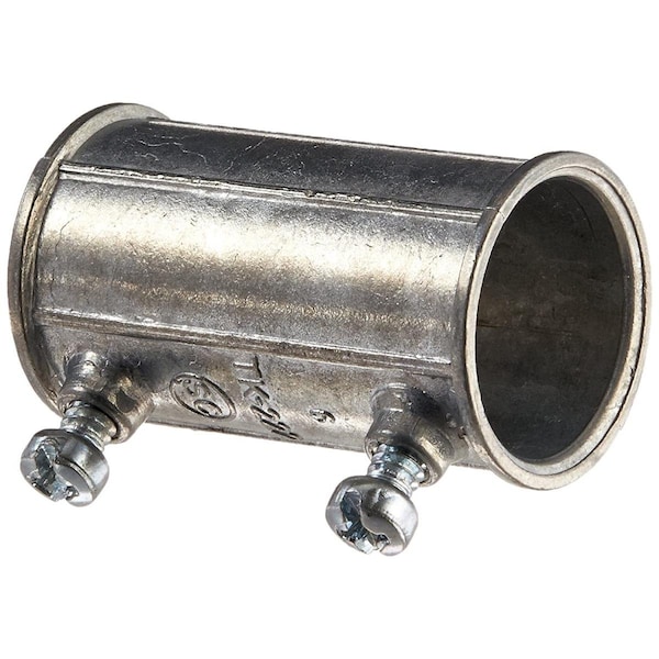 Halex EMT Coupling, 3/4 in, Die Cast Zinc 107592 | Zoro