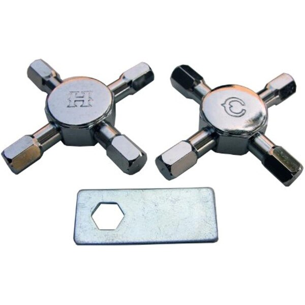 Made-To-Order Replacement Cross Handle Chrome MA3241187 | Zoro