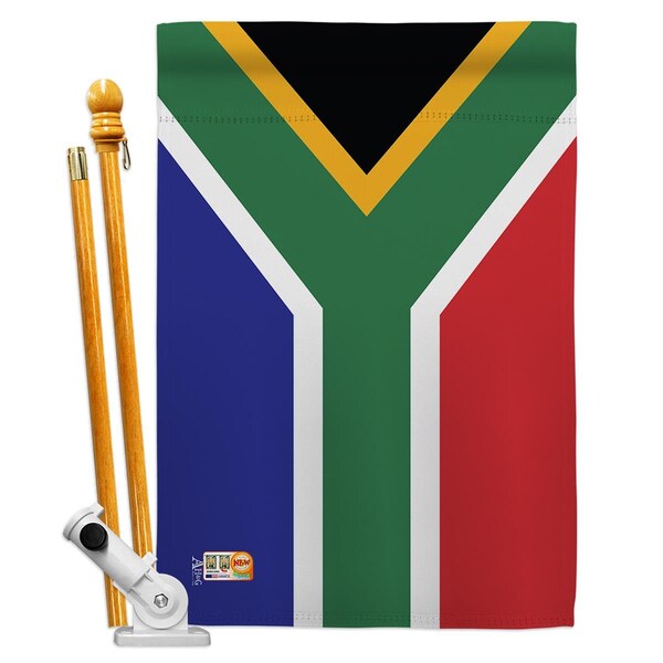 Cosa 28 x 40 in. South Africa Flags of the World Nationality ...