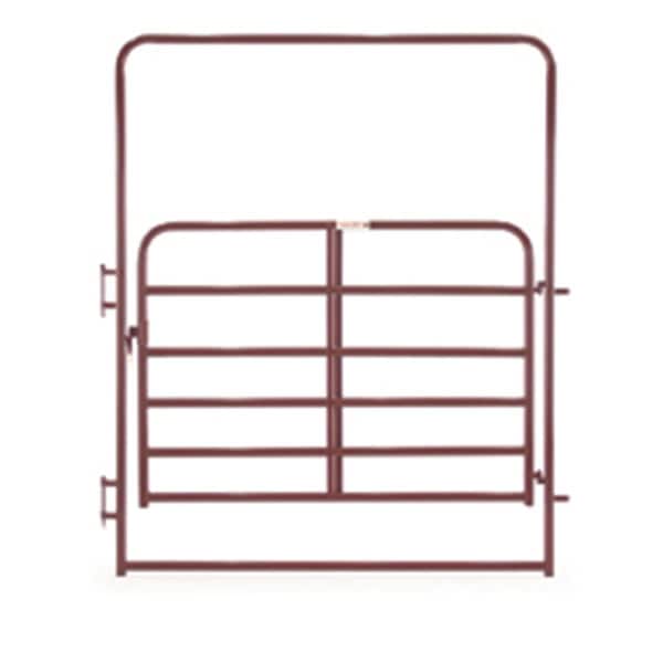 Tarter Gate 6 ft. Walk Thru Arch Gate Red EWR6 | Zoro