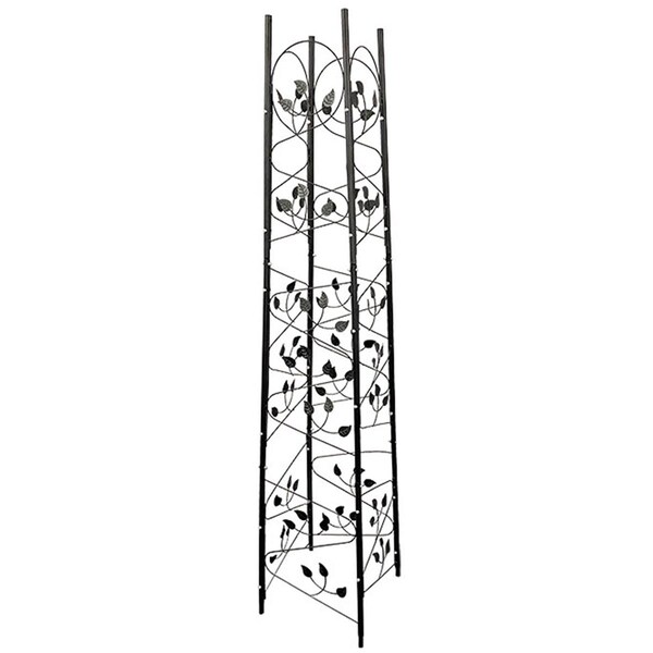 Classic Accessories Botanical Garden Obelisk Decorative, Black ...