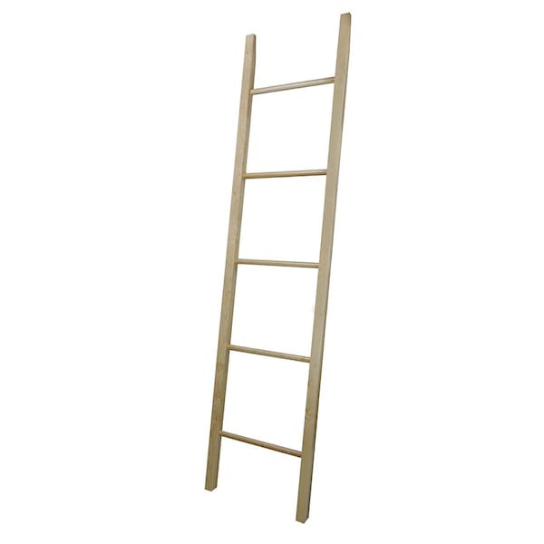 American Trail Decorative Ladder, Natural Maple 117-520 | Zoro