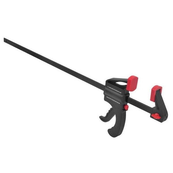 Steel Grip Bar Clamp, Steel Handle and 2-1/2" Throat Depth 2406445 | Zoro
