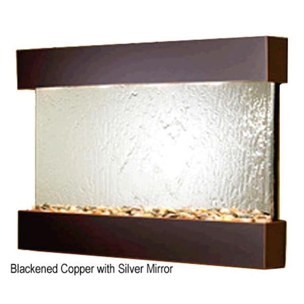 Adagio RCS1540 Reflection Creek - Silver Mirror Wall Fountain RCS1540 ...