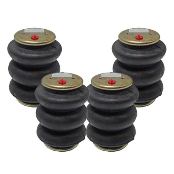 Airbagit AirBagIt BAG-FREE-7X 4-2600Lb Triple Bellow Air Bags Air ...