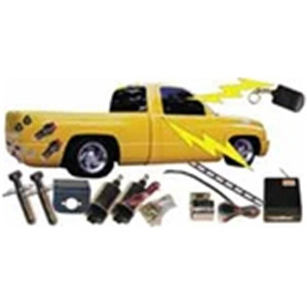 Airbagit AirBagIt SHAV-DOORKit-3 Remote 3 Channel Shaved 2 Door Handle ...