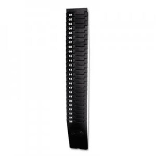 Lathem Lathem 257EX Expandable Time Card Rack; 25-Pocket; Holds Seven ...