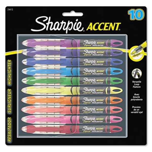 Sharpe Manufacturing Sharpie 24415PP Accent Liquid Pen Style ...