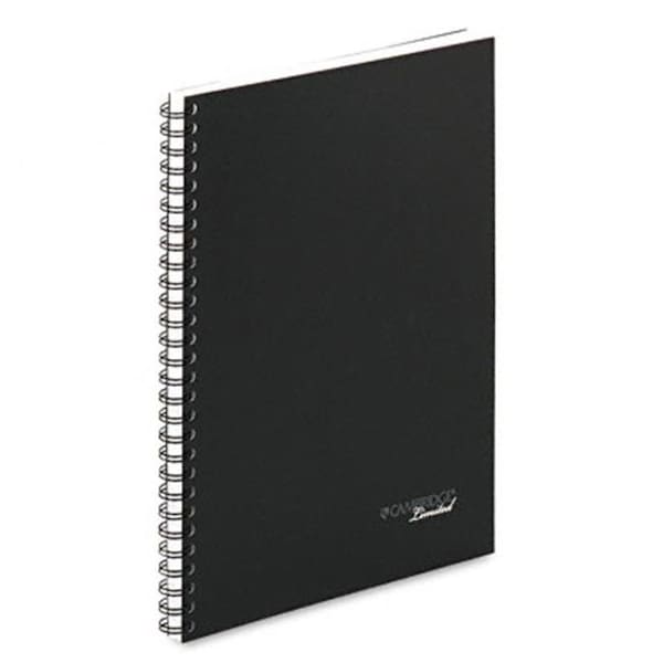 Mead Mead 06672 Cambridge Wirebound Business Notebook- Lgl Rule- 6 x 9 ...