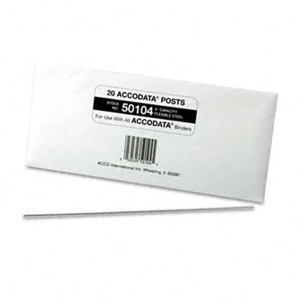 Acco Acco 50104 Data Flex 8-1/2 Nylon Posts for Top/Bottom Loading ...