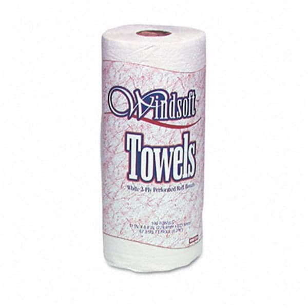 Windsoft Perforated Paper Towel Rolls 8-7/8 x 11 White 85/roll WI33200 ...
