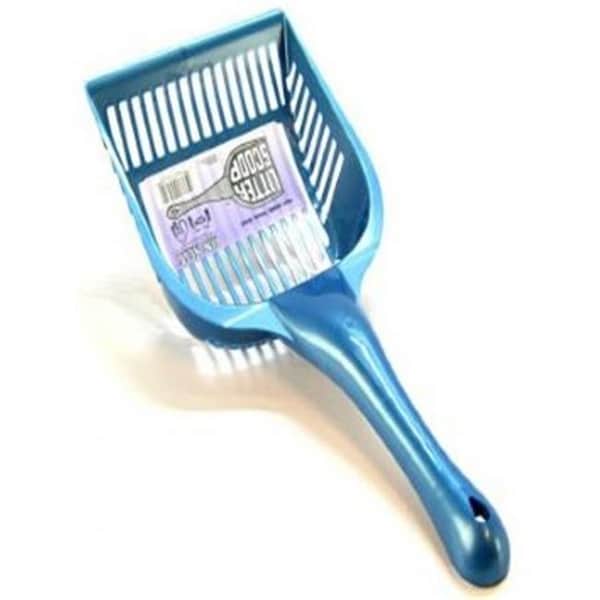 Van Ness Plastic Molding LS3 Blue Long Handled Litter Scoop Extra Giant ...