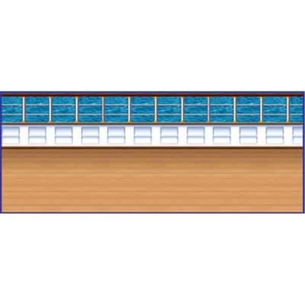 Beistle Co Cruise Ship Deck Backdrop, 6PK 52028 | Zoro