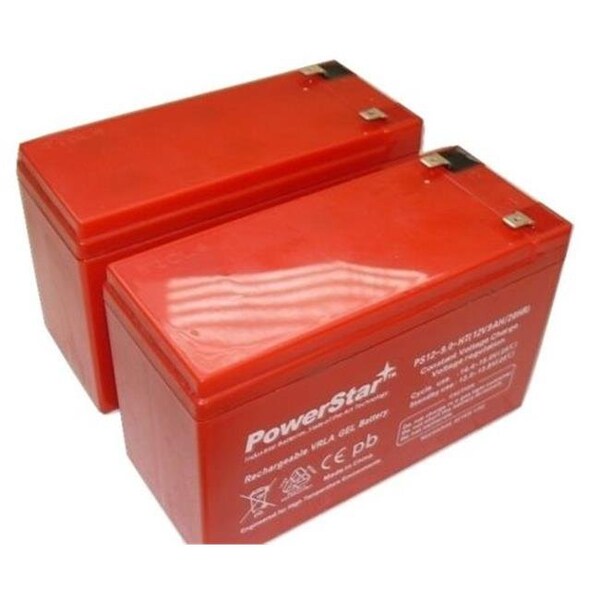 Batteryjack PowerStar PS12-9-HT-2Pack5 High Temp 12V; 9Ah Battery ...