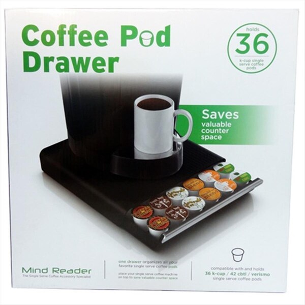 Ems Mind Reader Coffee Pod Storage Drawer- Black 233 | Zoro