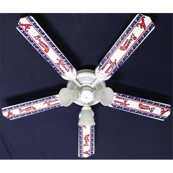 Ceiling Fan Designers Ceiling Fan Designers 52FAN-MLB-ATL MLB Atlanta ...