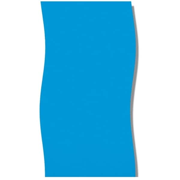 Newalthlete 27 Ft. Solid Blue Expandable Above Ground Pool Liner - Fits ...