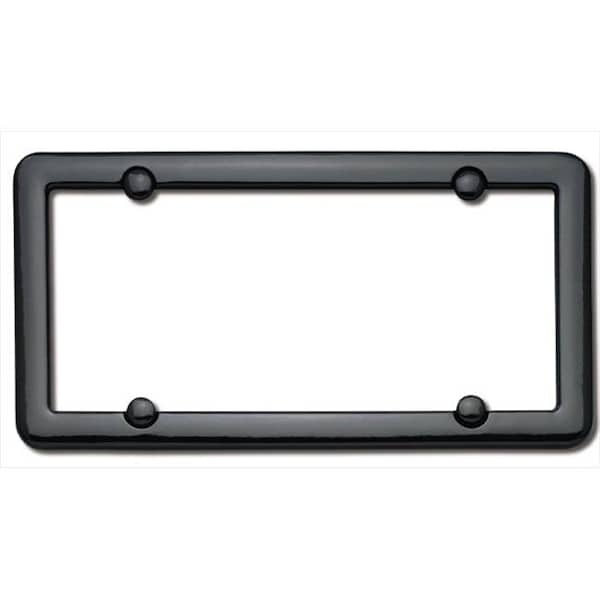 Cruiser Accessories 20650 Nouveau License Plate Frame; Black With ...
