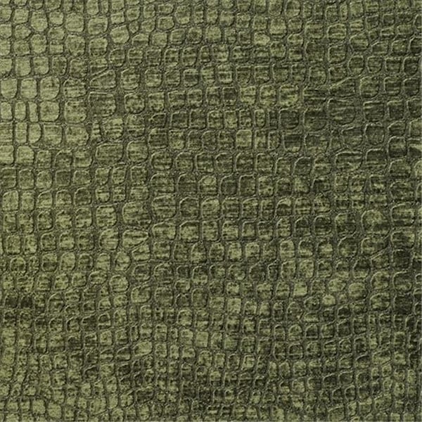 Designer Fabrics K0151Q 54 in. Wide Dark Green Textured Alligator Shiny ...