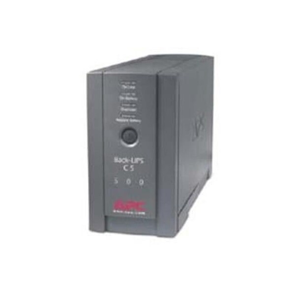 Apc American Power Conversion-APC BK500BLK 500VA Back-UPS CS Black ...