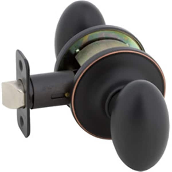 Callan Carlyle Series Grade 2 Keyed Entry Knob Set- Edged Bronze ...