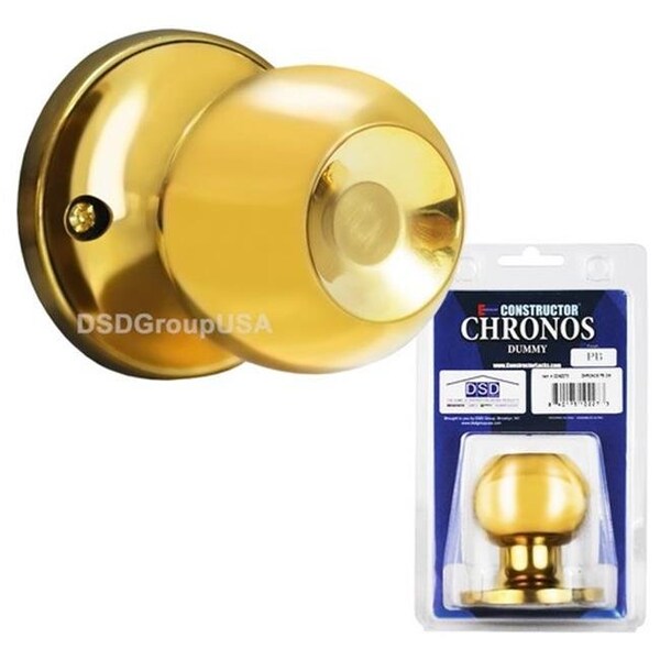 Constructor Chronos Dummydoor Lever Lock Set Knob Handle Set; Polished ...
