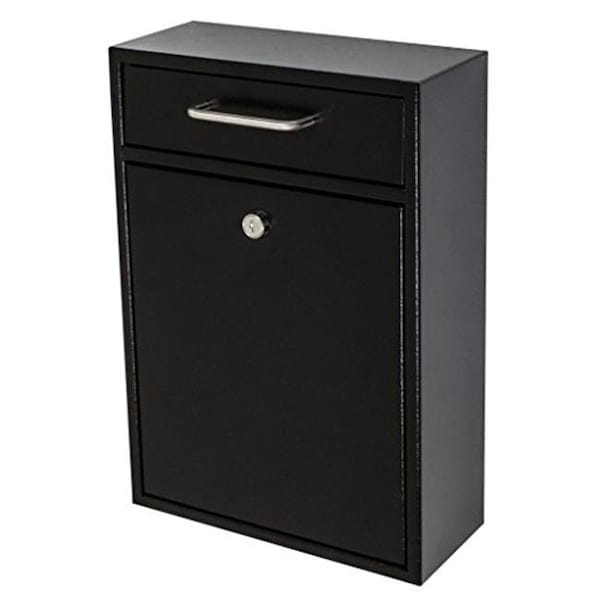 Epoch Design Locking Security Drop Box - Black 7412 | Zoro