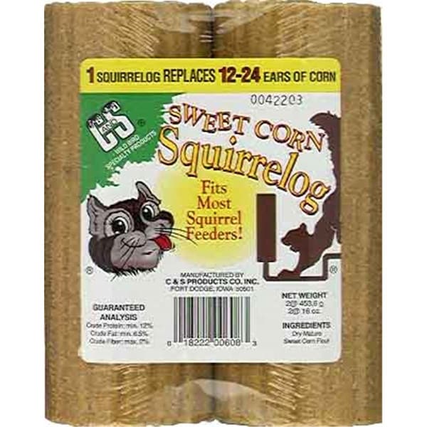C & S Products Co C&S Products 32 oz. Sweet Corn Squirrel Log C&131597 ...