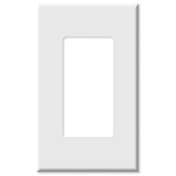 Leviton Leviton LV80301x-LV80301W Decora Plus Screwless Snap-On ...