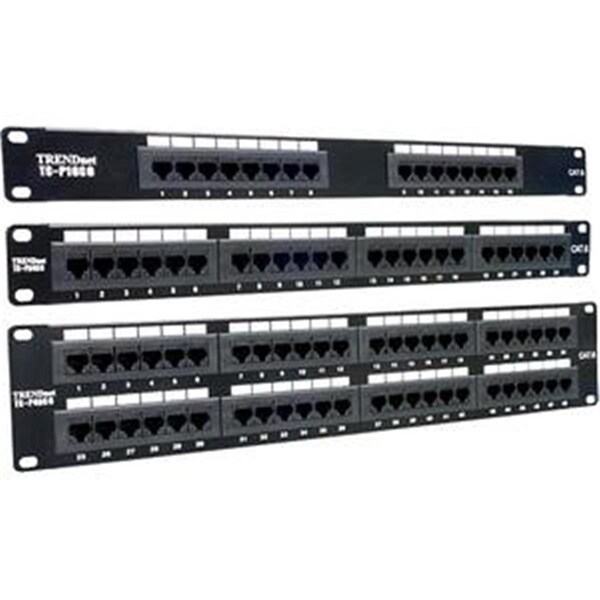 Fasttrack 48-port Network Patch Panel 48 x RJ-45 FA735368 | Zoro