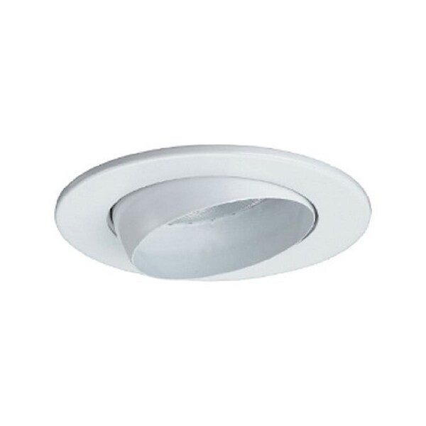 Jesco 5 in. Aperture Line Voltage Trim Recessed Light TM5513WH | Zoro
