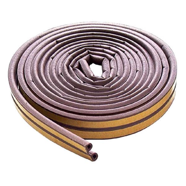 M-D 17ft Brown Extreme Temperature DProfile Weather Stripping 63602 | Zoro